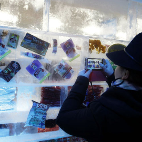 Adamlar Komple Buzdan Süpermarket Yapmış! [Romanya'nın Bağrından ...