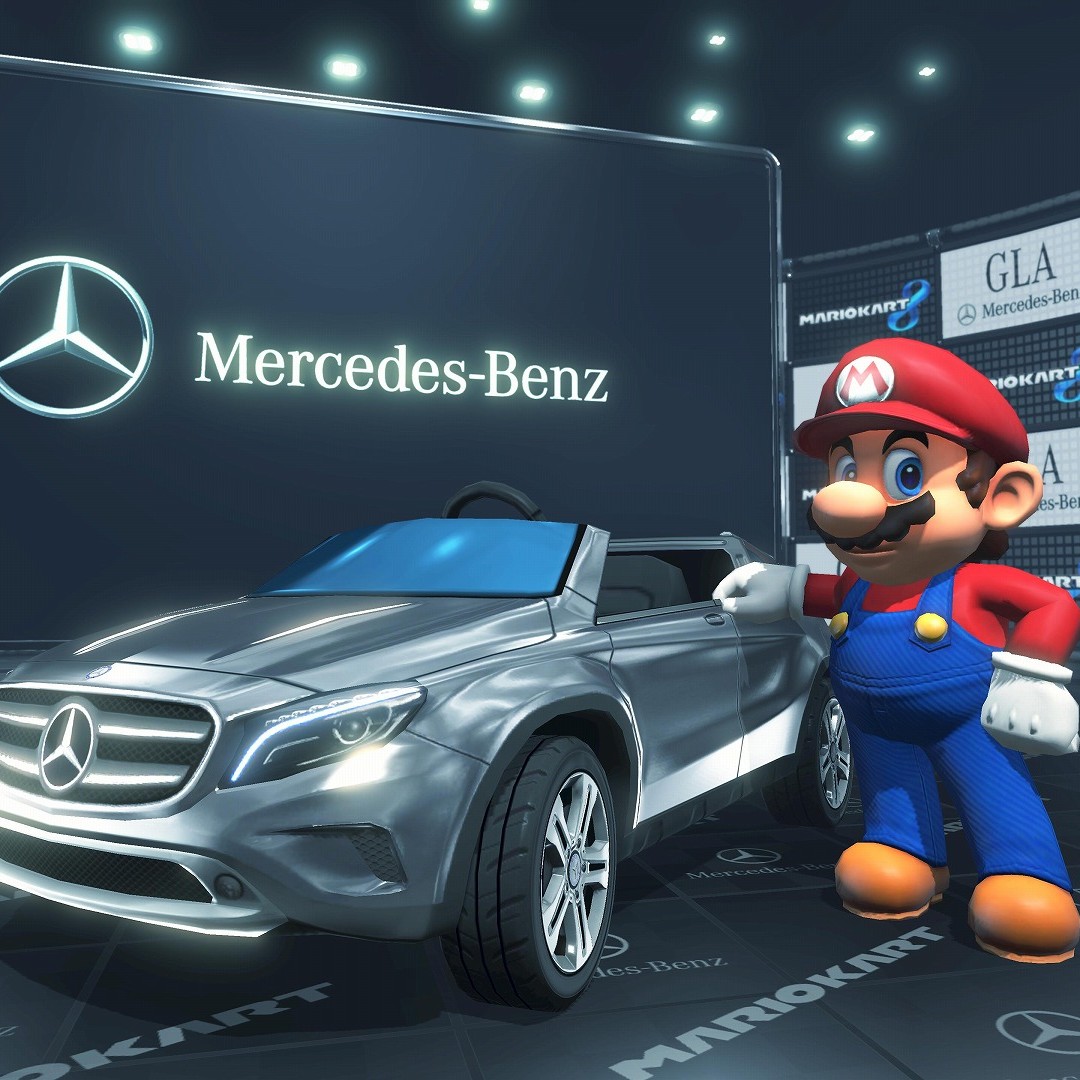 Yok Artık: Mario Kart'a Mercedes DLC'si Geliyor [Mario'lu Mercedes ...