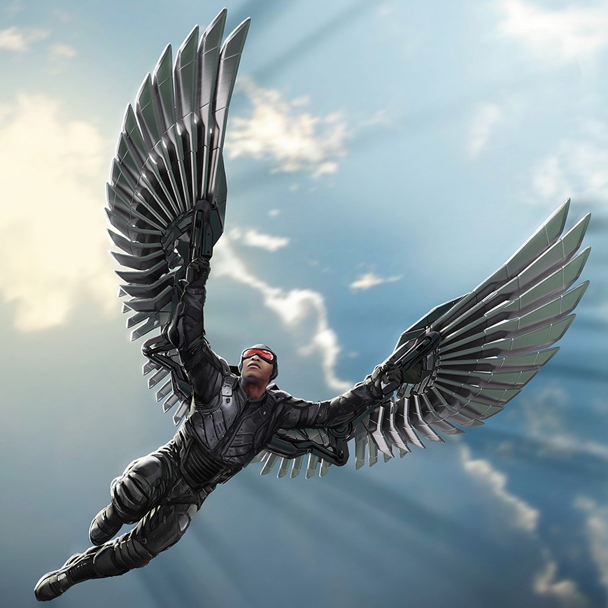 CAPTAIN AMERICA: CIVIL WAR, Falcon'un Telepatik Kuşuna Şahane Çözüm ...